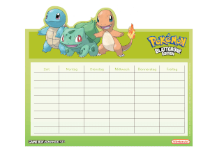 Pokémon Printables - BrycesPix